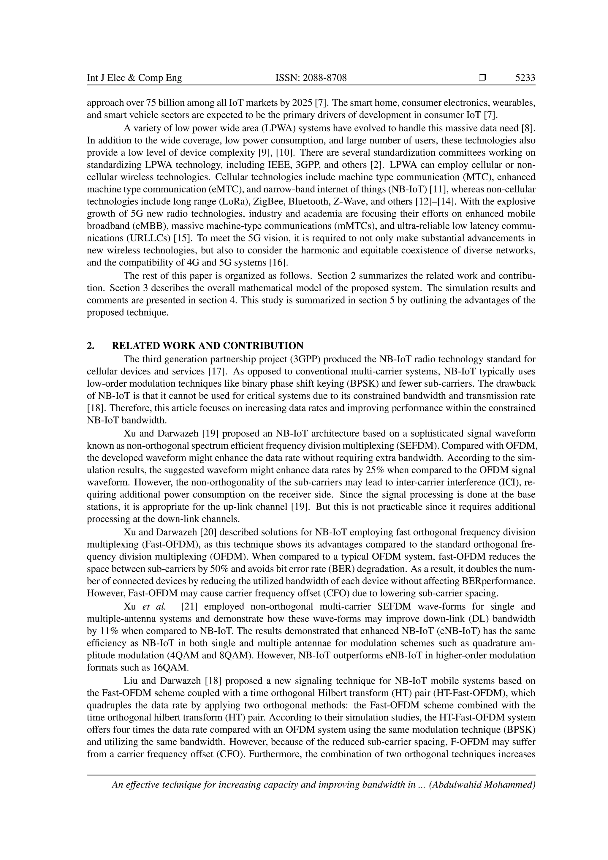 An effective technique for increasing capacity and improving bandwidth ...