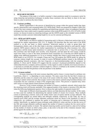 Clustering Prediction Techniques in Defining and Predicting Customers Defection: The Case of E ...