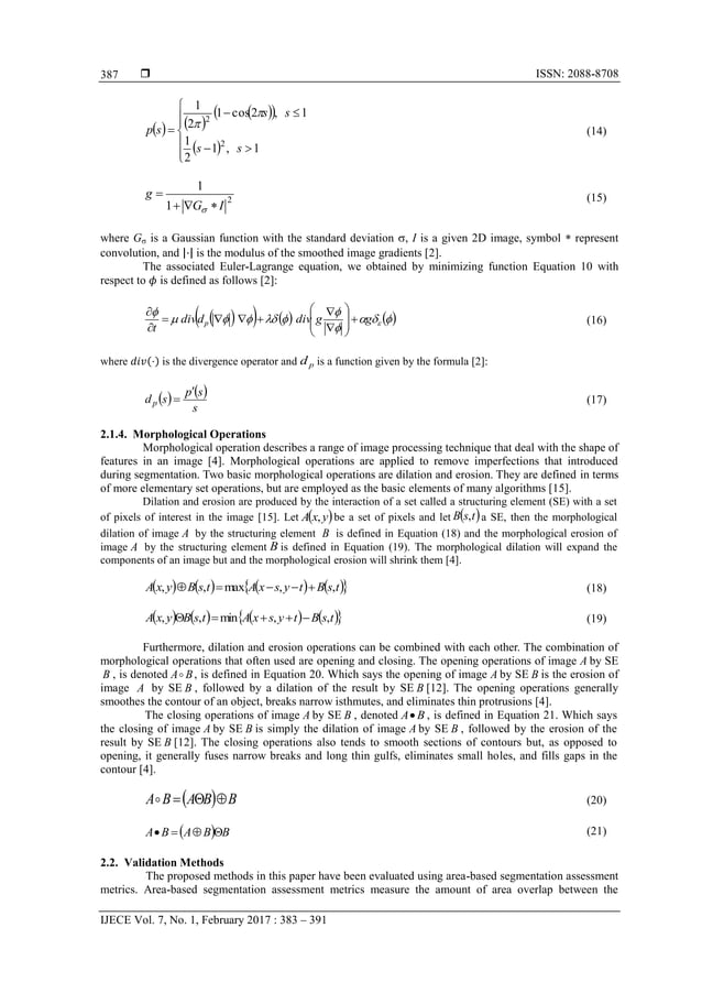 Comparison Of Three Segmentation Methods For Breast Ultrasound Images Based On Level Set And