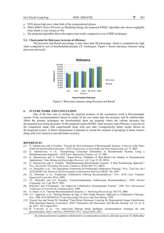 An enhanced kernel weighted collaborative recommended system to alleviate sparsity | PDF ...