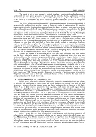 A Comparative Analysis of Factor Effecting the Buying Judgement of ...