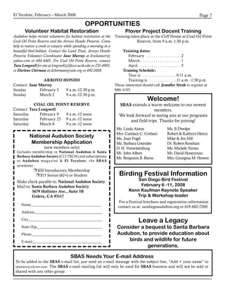 Mar 2008 Santa Barbara Audubon | PDF