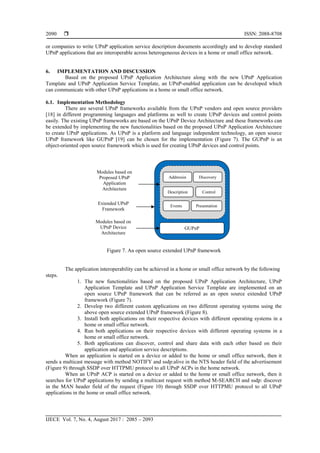 Extending UPnP for Application Interoperability in a Home Network | PDF