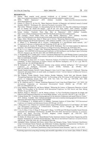 Predicting depression using deep learning and ensemble algorithms on raw twitter data | PDF