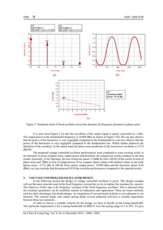 A Novel Design of Voltage Controlled Oscillator by Using the Method of Negative Resistance | PDF ...
