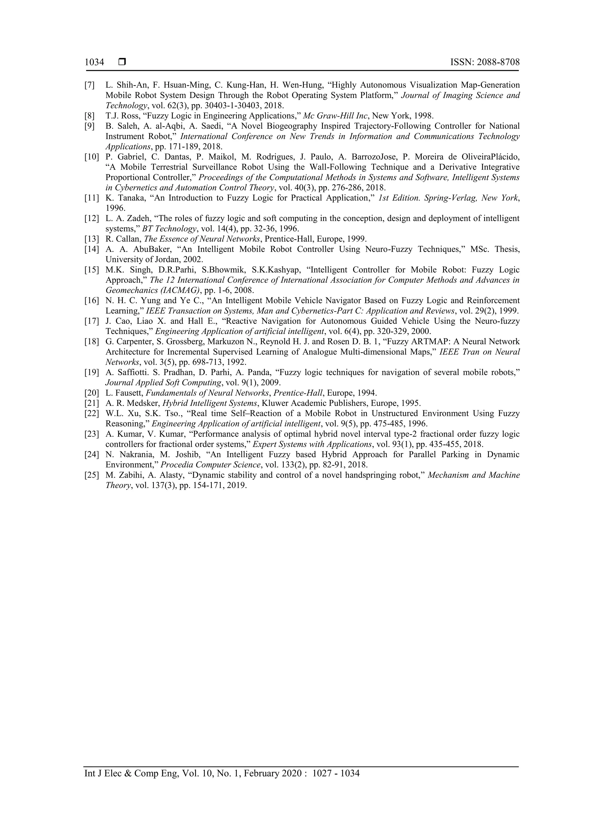 Mobile Robot Controller Using Novel Hybrid System Pdf