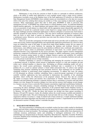 An efficient resource sharing technique for multi-tenant databases | PDF