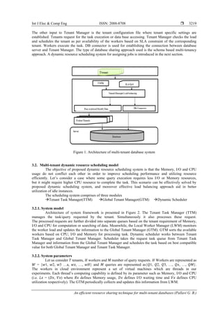 An efficient resource sharing technique for multi-tenant databases | PDF