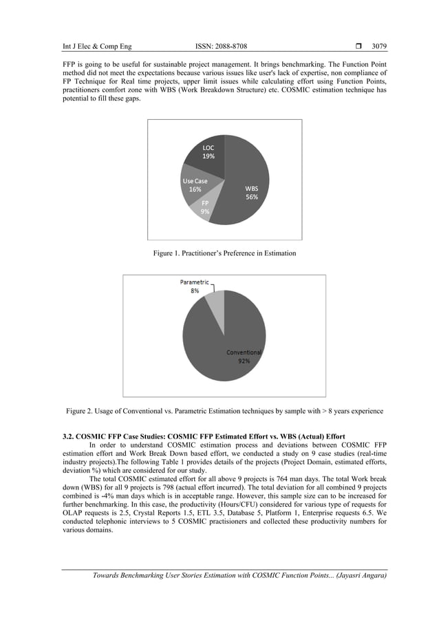 Towards Benchmarking User Stories Estimation with COSMIC Function ...