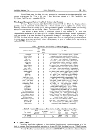 Towards Benchmarking User Stories Estimation with COSMIC Function Points-A Case Example of ...