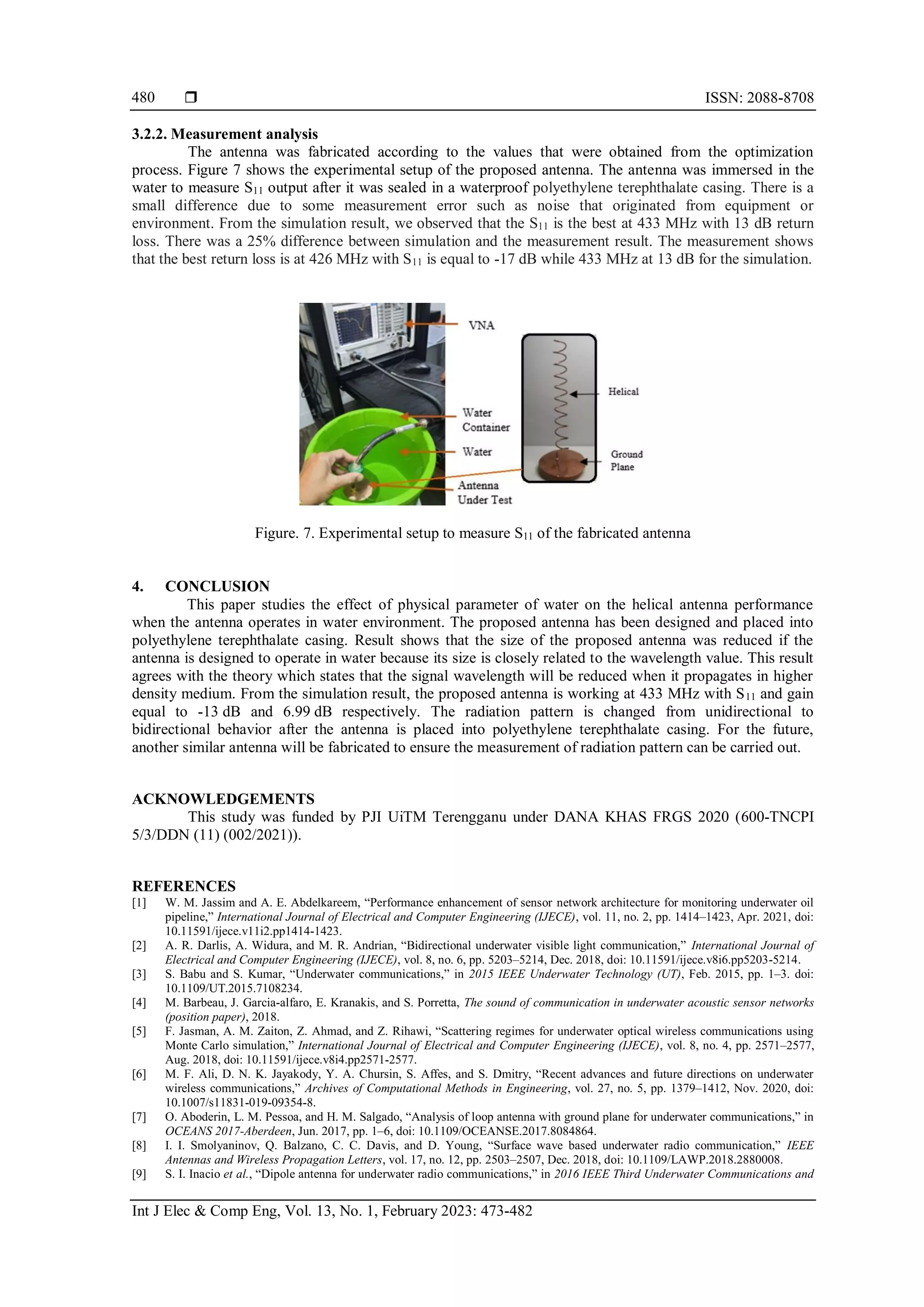 Design of an axial mode helical antenna with buffer layer for ...