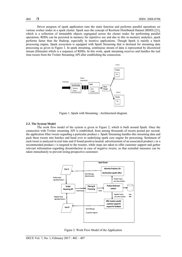 Streaming Big Data Analysis for Real-Time Sentiment based Targeted Advertising | PDF