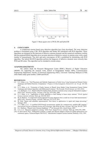 Diagnosis of Faulty Sensors in Antenna Array using Hybrid Differential Evolution based ...