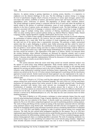 Framework for opinion as a service on review data of customer using semantics based analytics | PDF