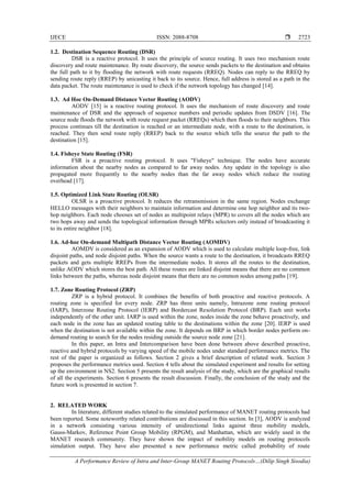 A Performance Review of Intra and Inter-Group MANET Routing Protocols ...