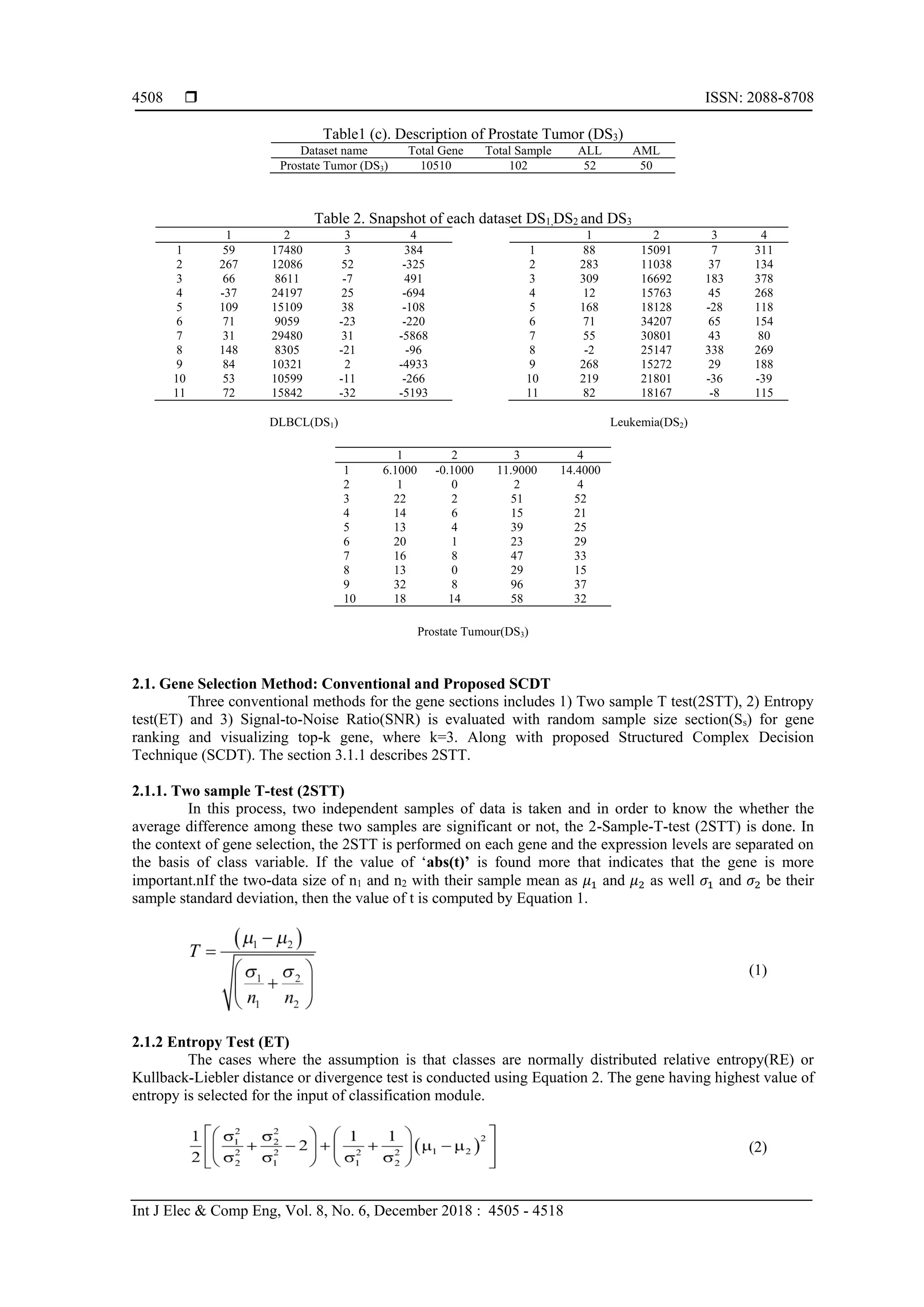 SCDT: FC-NNC-structured Complex Decision Technique for Gene Analysis Using Fuzzy Cluster based ...