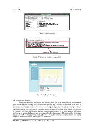 Gammu and kalkun for information services and sales based on ...