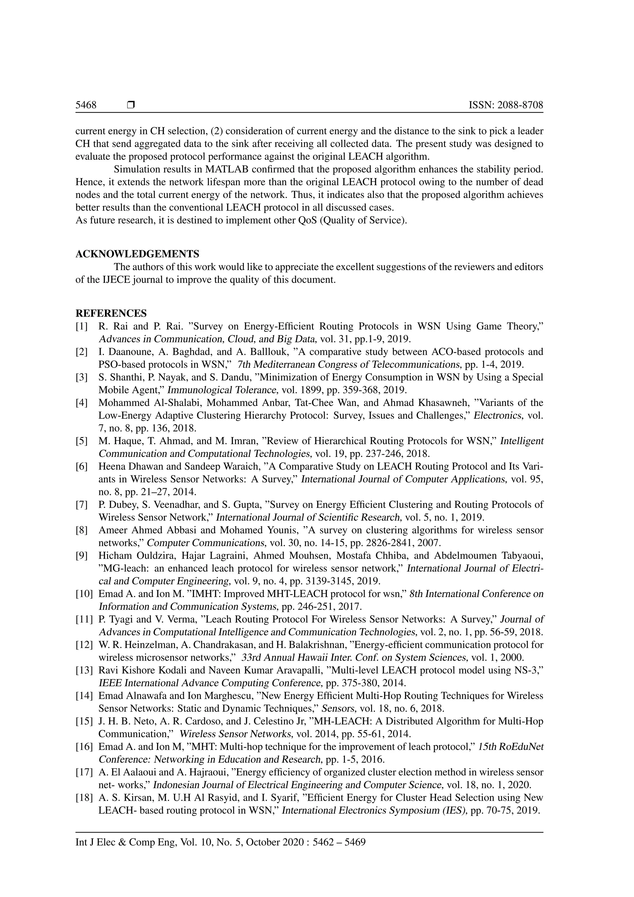 An Enhanced Energy Efﬁcient Routing Protocol For Wireless Sensor Network Pdf