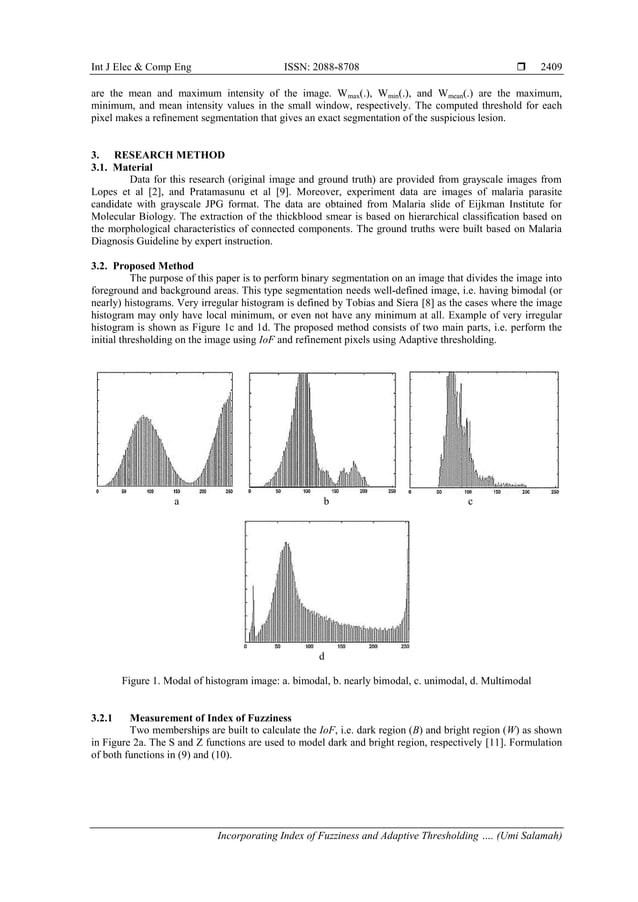 Incorporating Index of Fuzziness and Adaptive Thresholding for Image Segmentation | PDF