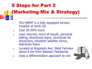V49 nolan pecho 10 step marketing plan for feu nrmf | PPT