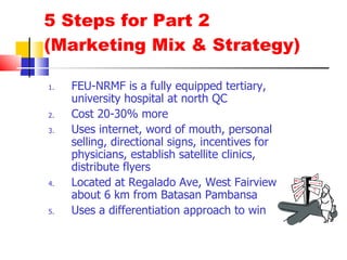 V49 nolan pecho 10 step marketing plan for feu nrmf | PPT