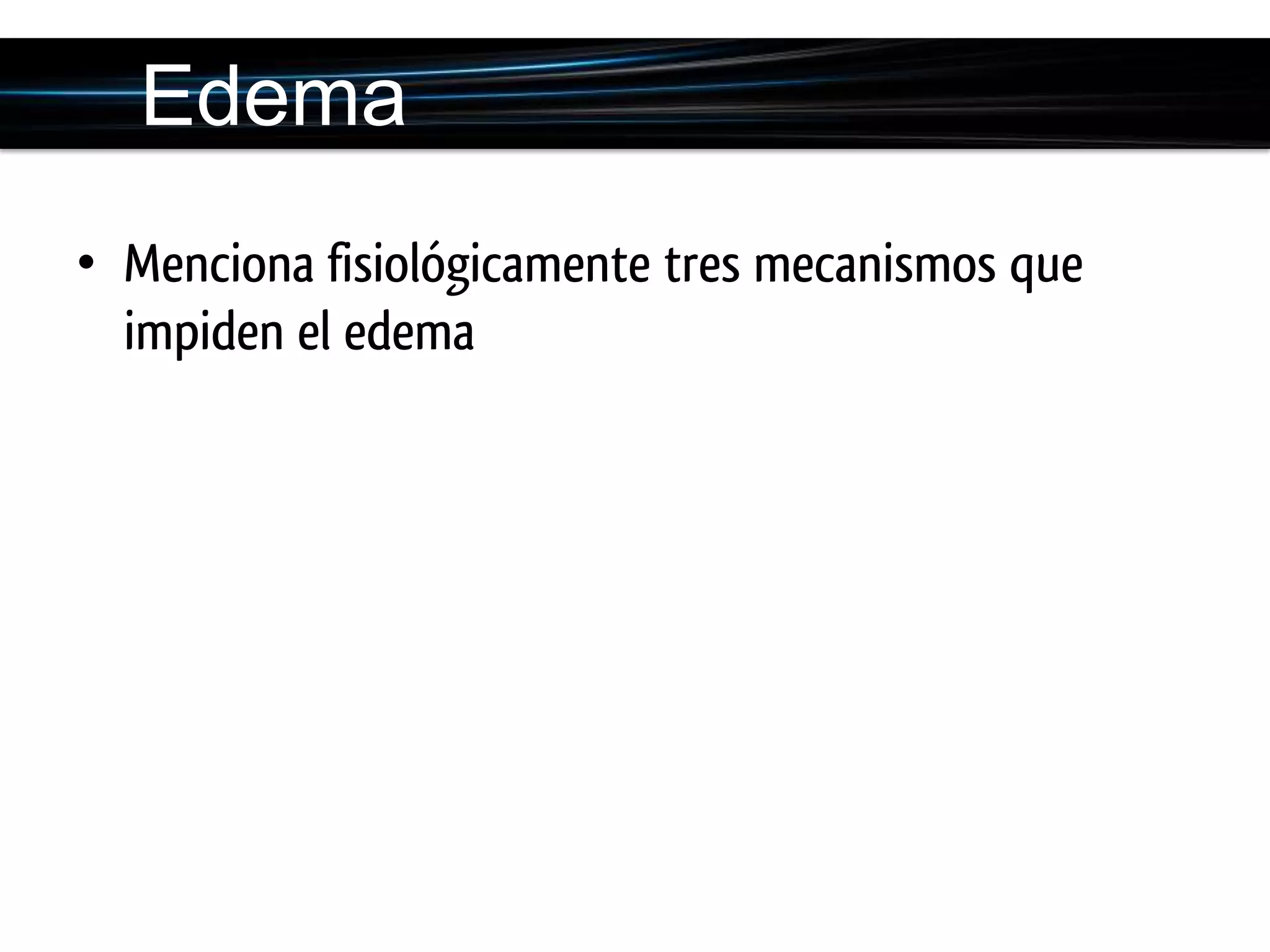 V4 b signos y síntomas, fisiopatología de los diferentes tipos de edema ...