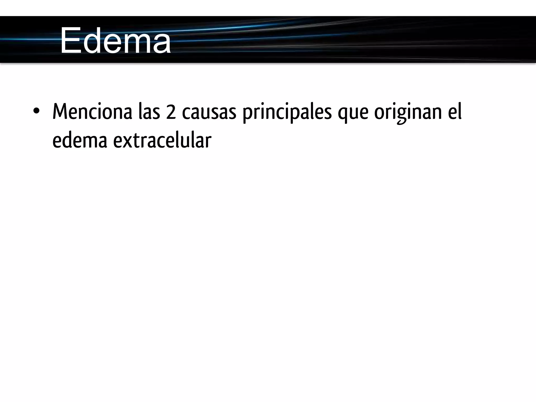 V4 b signos y síntomas, fisiopatología de los diferentes tipos de edema ...