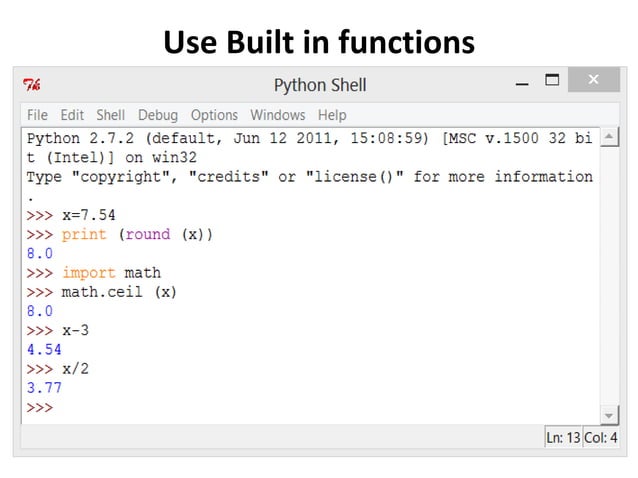 Python language data types | PPT