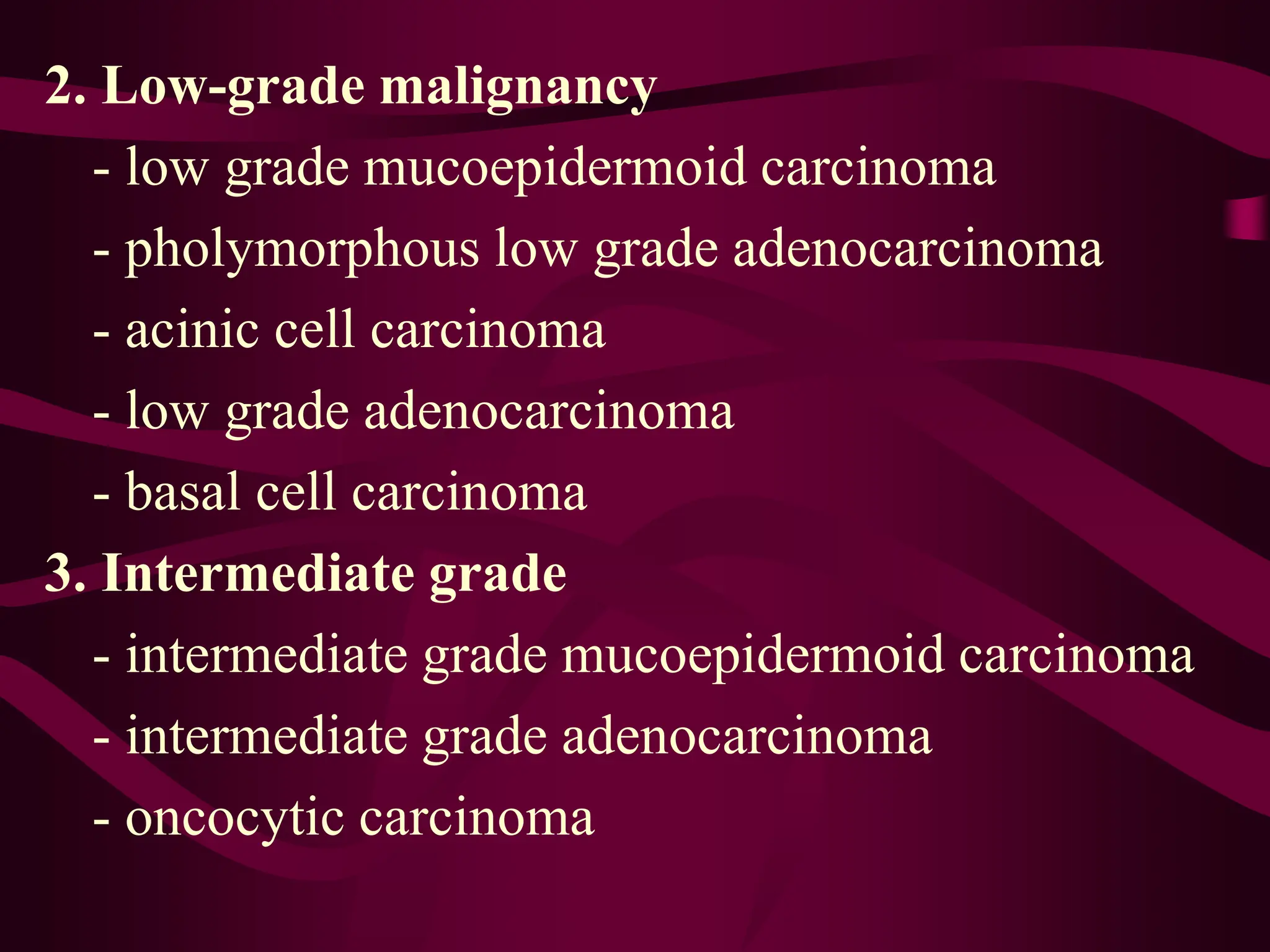 saliv_gland_tumors.pptxg kamel Kalam Kalam | PPT