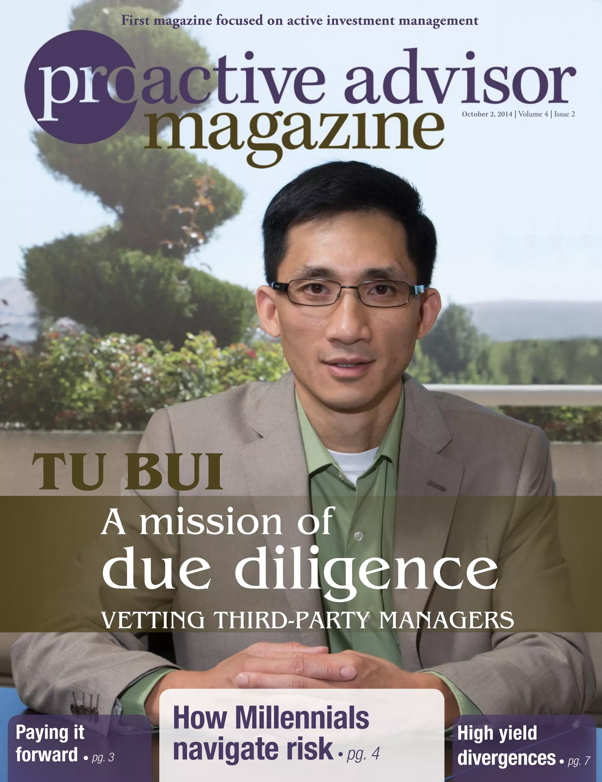 Tu Bui – Proactive Advisor Magazine – Volume 4, Issue 2 | PDF