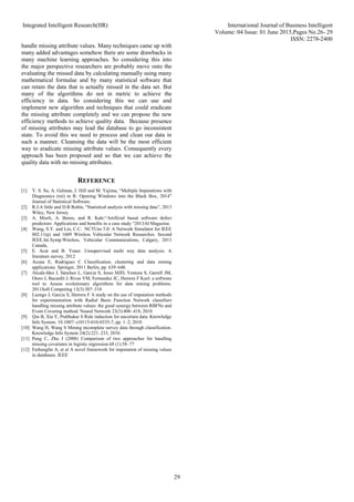 Machine Learning Approaches and its Challenges | DOCX