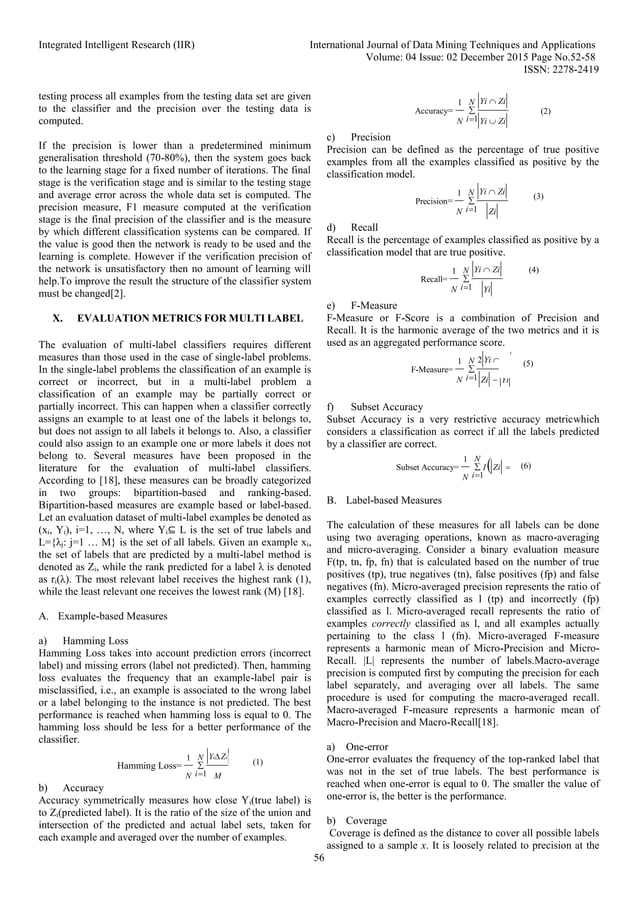Text Categorizationof Multi-Label Documents For Text Mining | DOCX