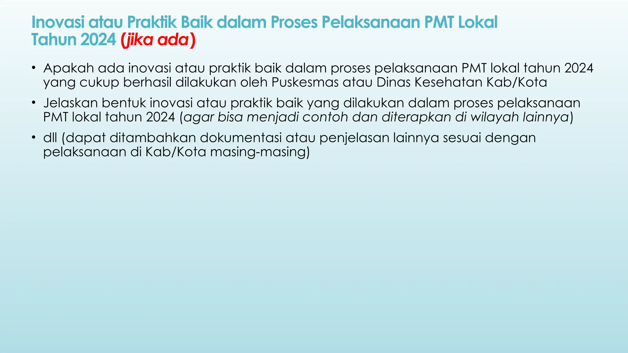 V4 Template Paparan_Monitoring Progres Pelaksanaan PMT Lokal BOK ...
