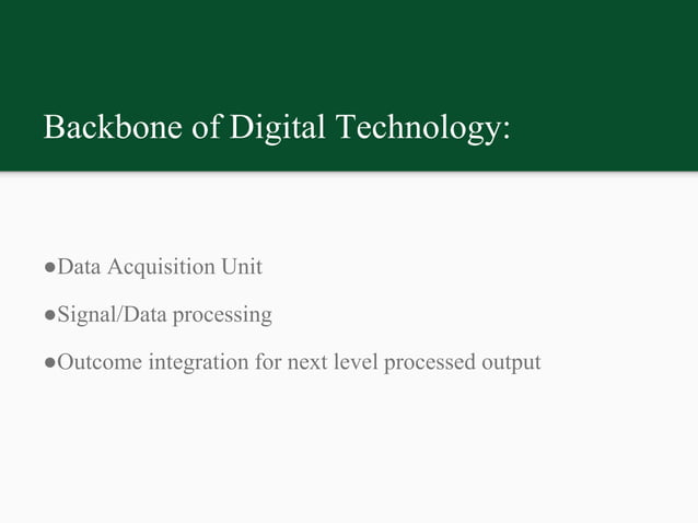DIGITAL TECHNOLOGY | PPT