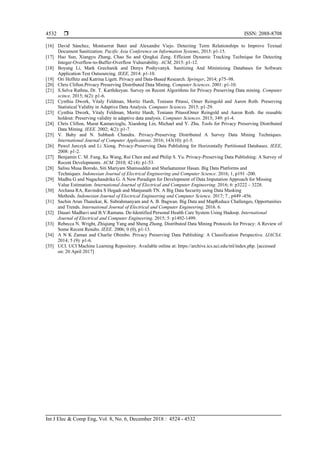 Misusability Measure Based Sanitization of Big Data for Privacy Preserving MapReduce Programming ...