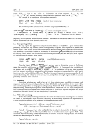 An exploratory research on grammar checking of Bangla sentences using statistical language ...