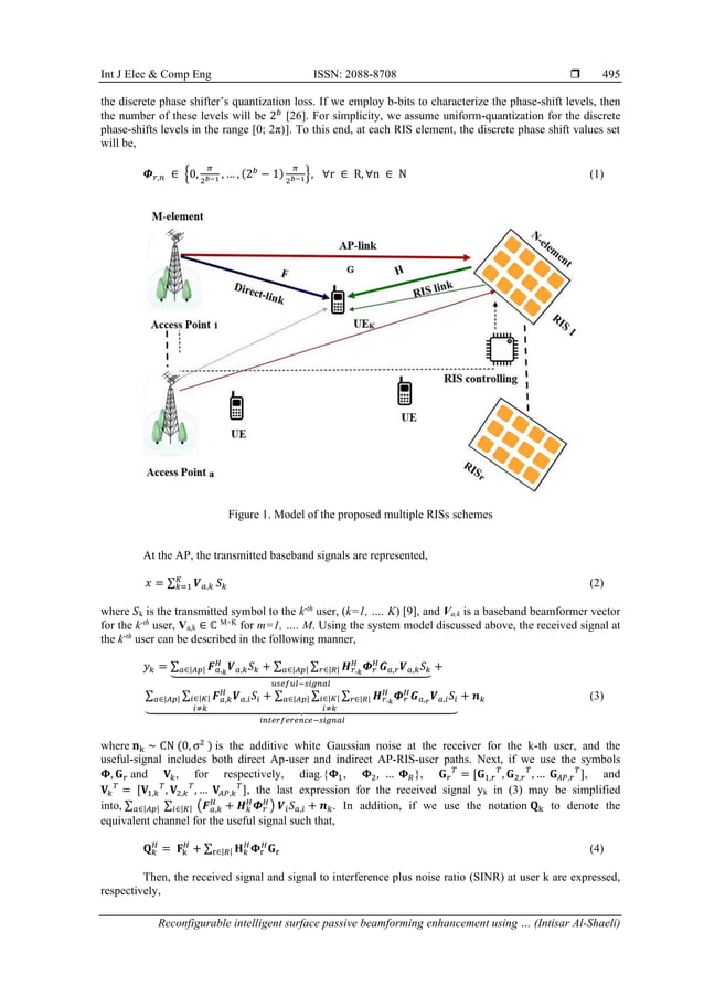 Reconfigurable intelligent surface passive beamforming enhancement using unsupervised learning | PDF