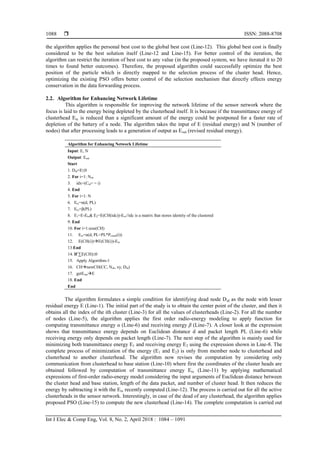 Novel Scheme for Minimal Iterative PSO Algorithm for Extending Network Lifetime of Wireless ...
