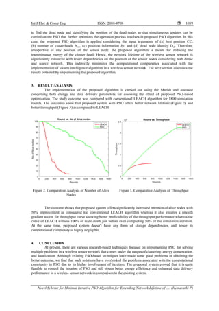 Novel Scheme for Minimal Iterative PSO Algorithm for Extending Network Lifetime of Wireless ...