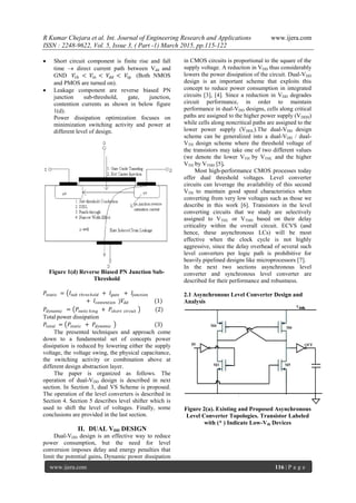 An Approach for Low Power CMOS Design | PDF