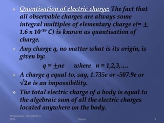 Electrostatics | PPTX