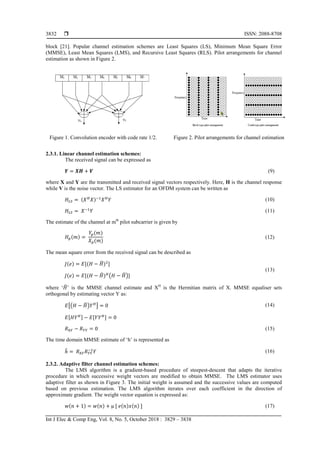 Performance analysis of adaptive filter channel estimated MIMO OFDM communication system | PDF