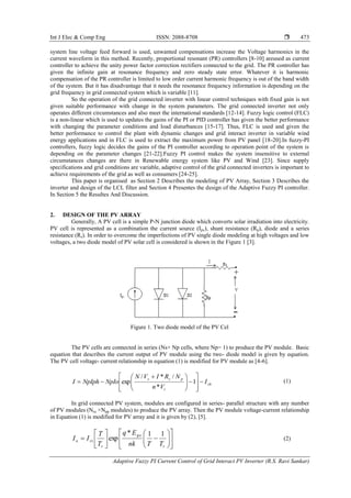 Adaptive Fuzzy PI Current Control of Grid Interact PV Inverter | PDF | Internet of Things | Internet