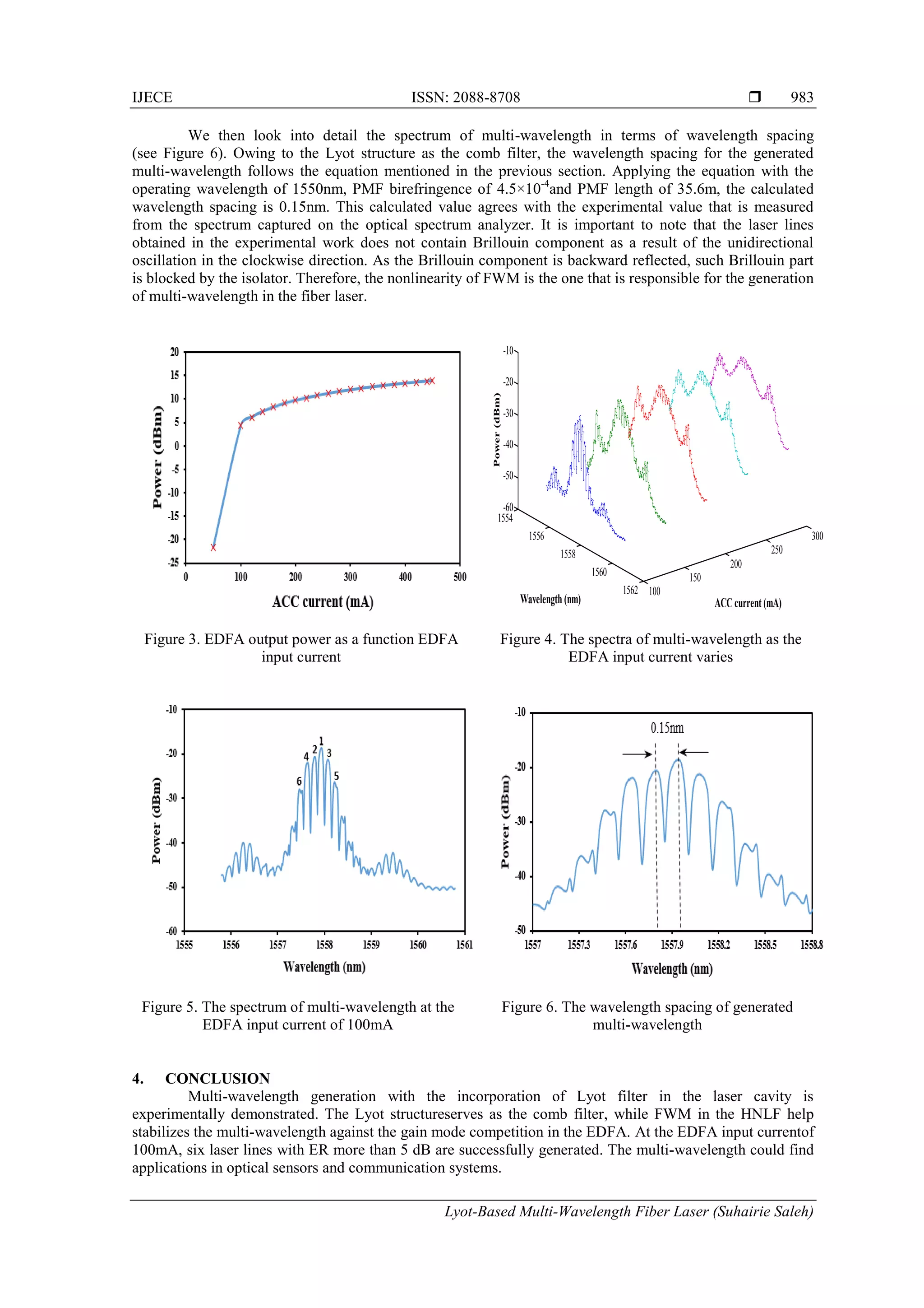 Lyot Based Multi Wavelength Fiber Laser Pdf