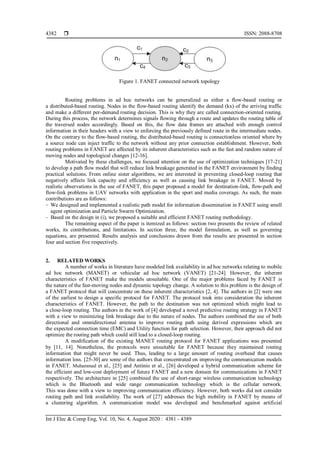 FANET optimization: a destination path flow model | PDF