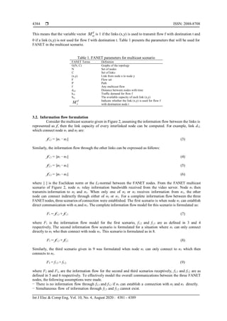FANET optimization: a destination path flow model | PDF