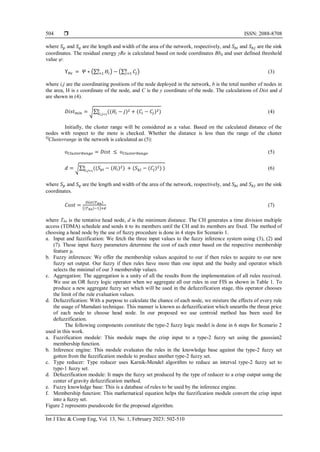 Ameliorate the performance using soft computing approaches in wireless networks | PDF | Internet ...