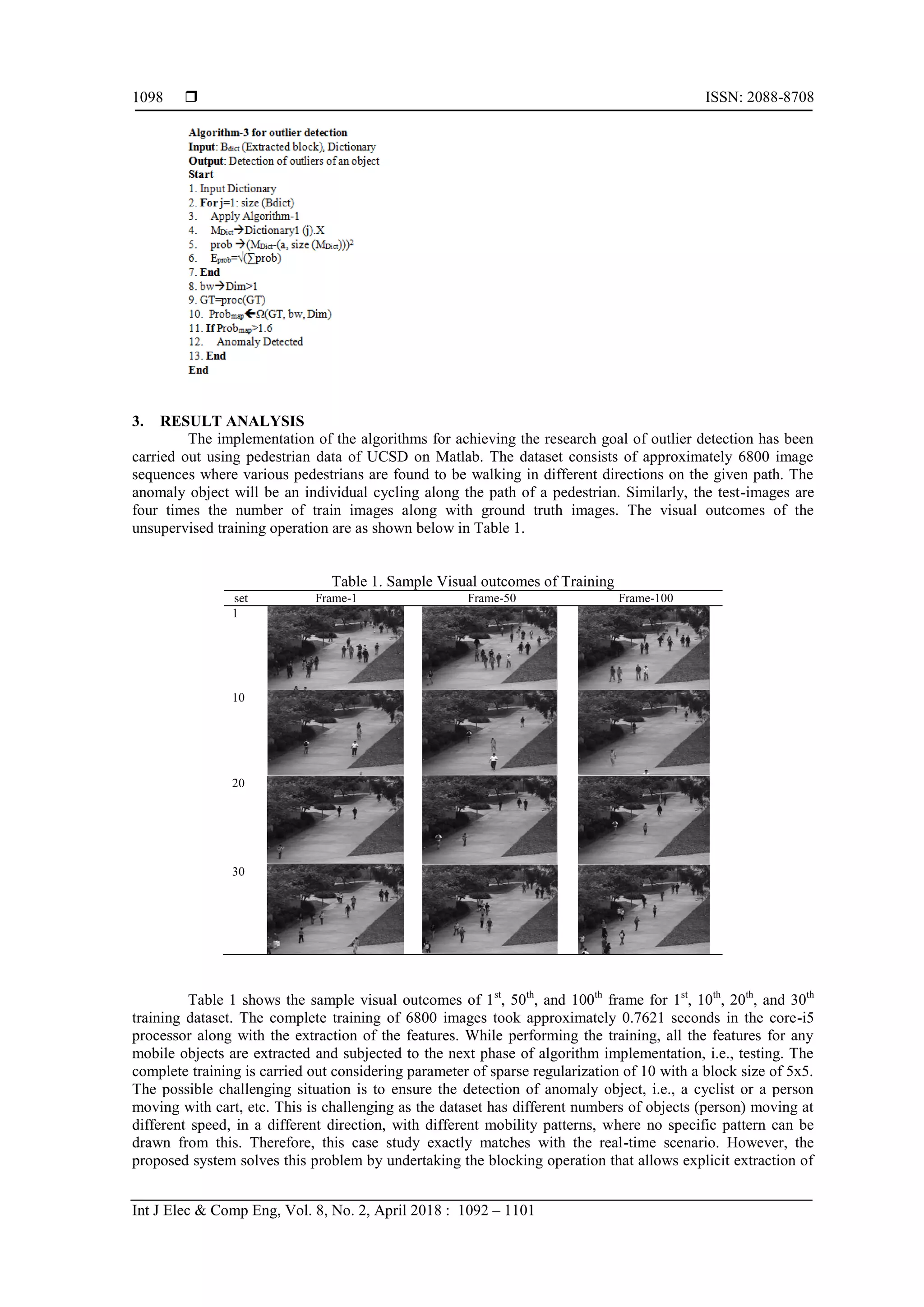 Framework For Contextual Outlier Identification Using Multivariate Analysis Approach And