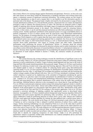 Framework for Contextual Outlier Identification using Multivariate Analysis approach and ...