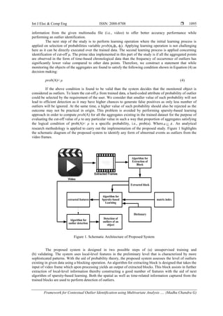 Framework for Contextual Outlier Identification using Multivariate Analysis approach and ...